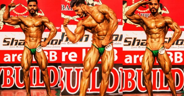 Top Bangladeshi Bodybuilder six pack